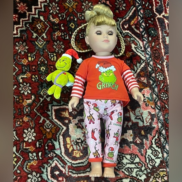 Toys | Grinch Cindy Lou Who Doll Outfit With Plush Toy Limited Edition ...